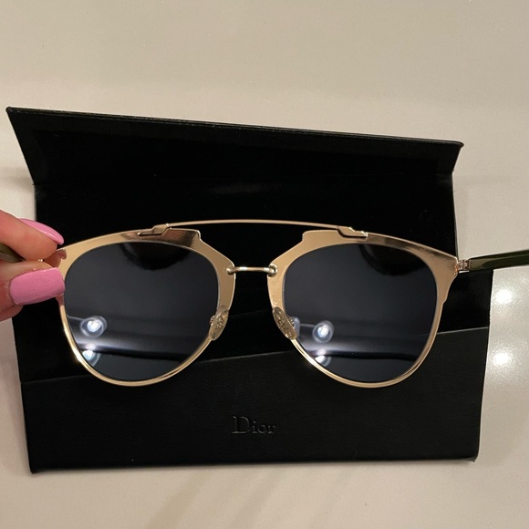 Dior | Accessories | Christian Dior Mirrored Reflected Sunglasses ...